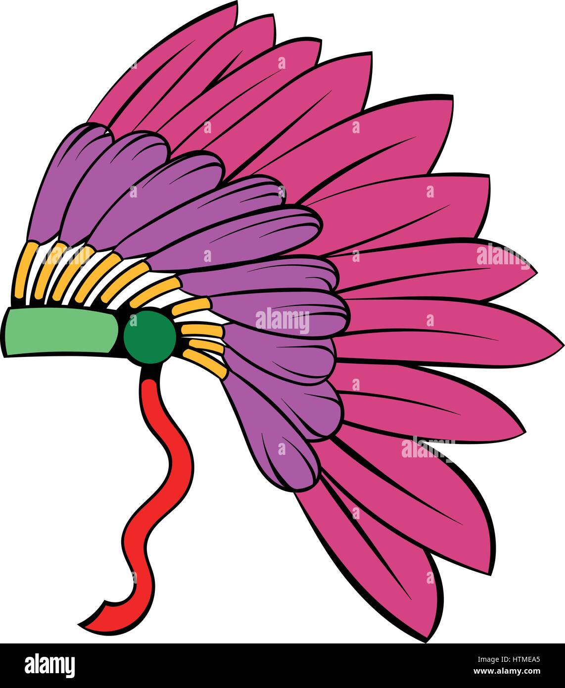 Native American Feather Vector