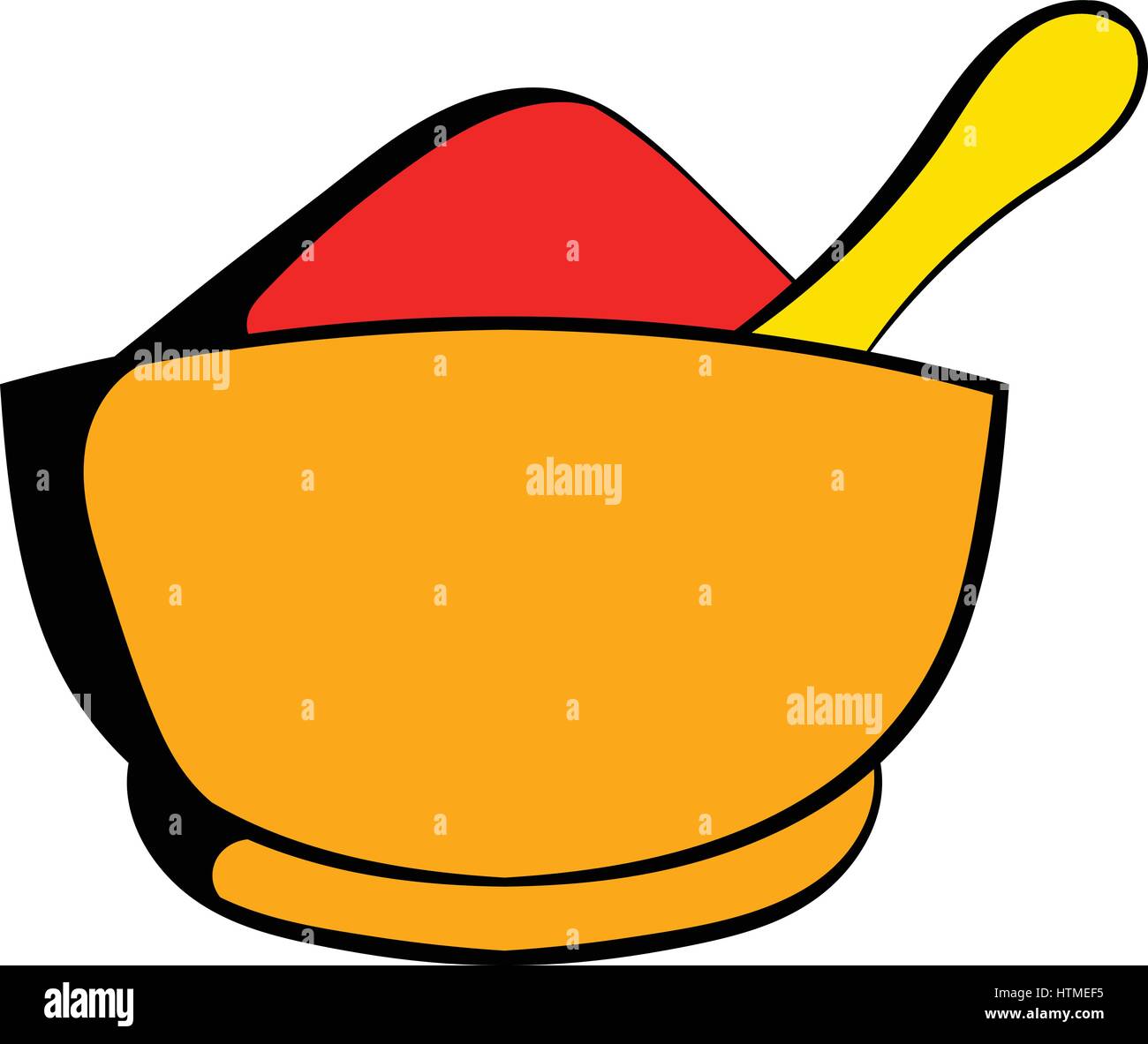 Hot spice chilli powder Stock Vector Images - Alamy