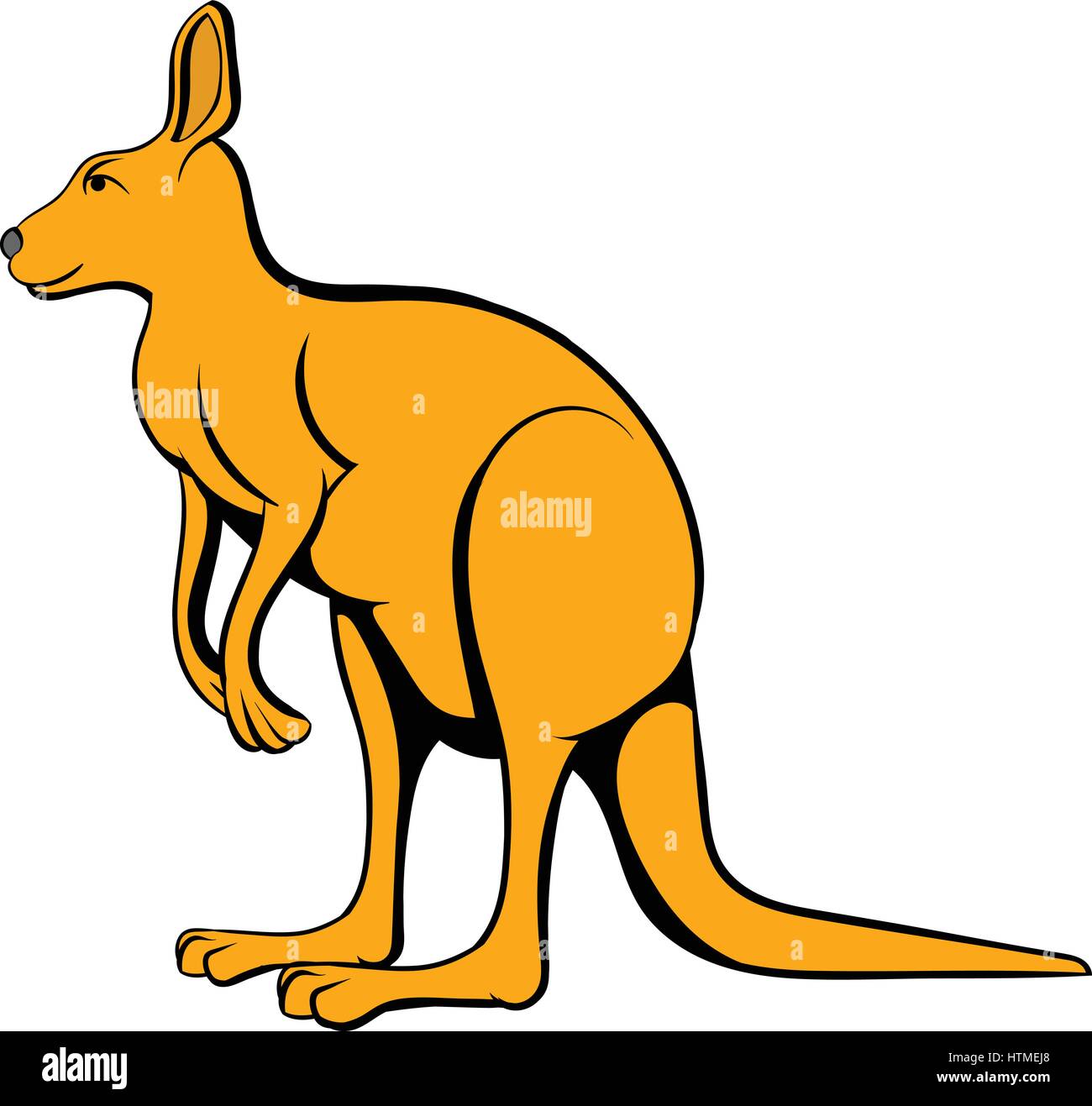 Kangaroo Cartoon High Resolution Stock Photography and Images - Alamy