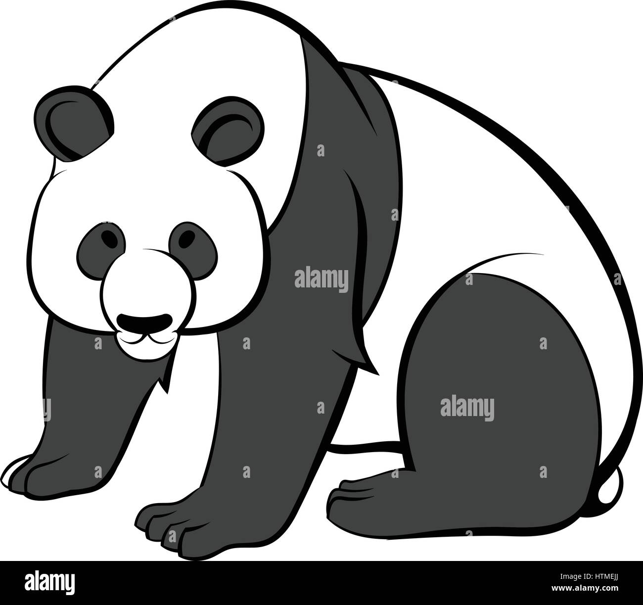Sichuan panda Stock Vector Images - Alamy