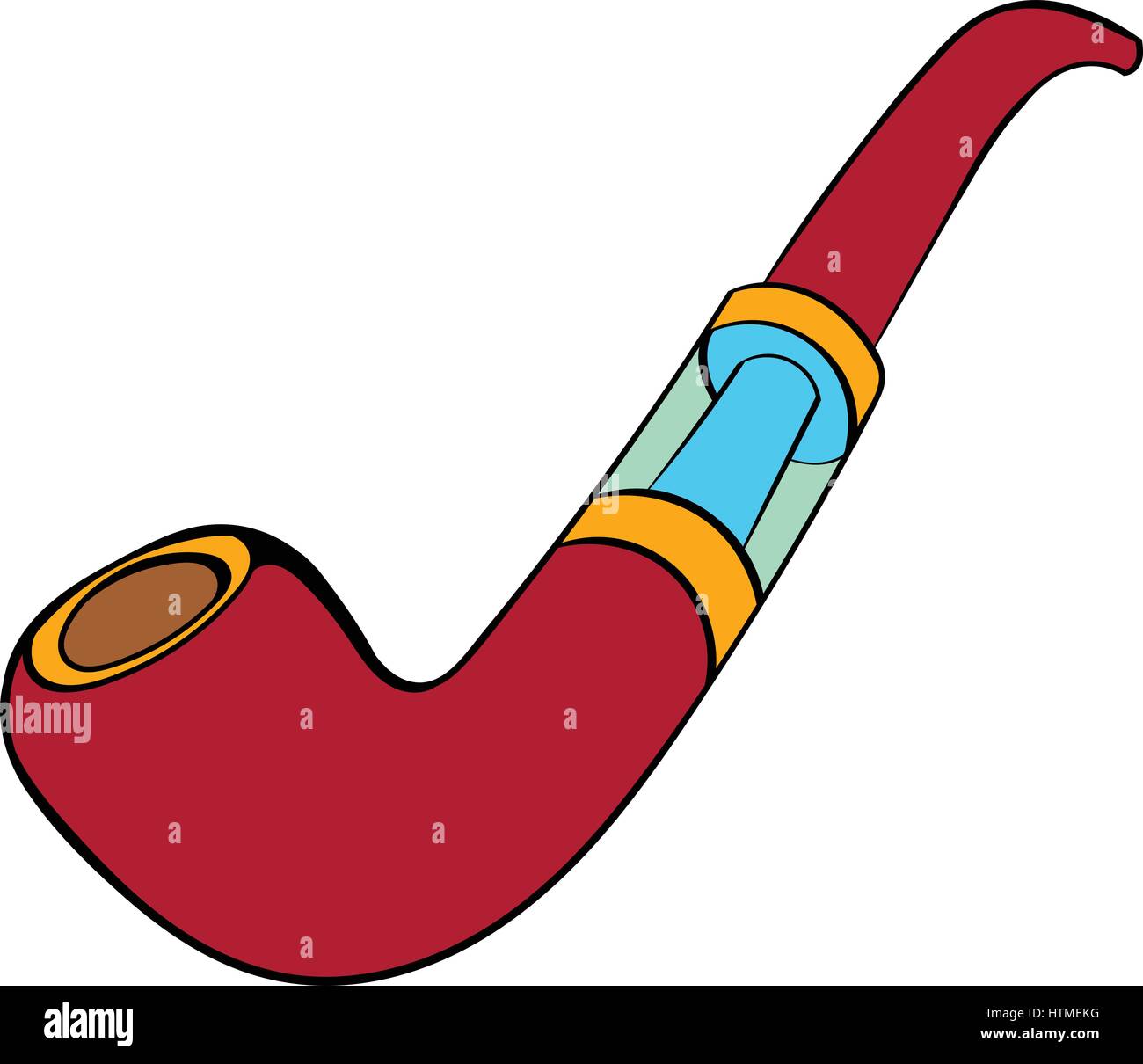 Electronic pipe icon cartoon Stock Vector Image & Art - Alamy