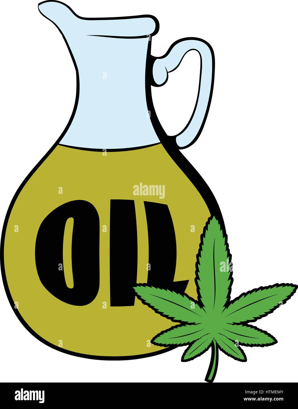 Cannabis plant dry marijuana Stock Vector Images - Alamy