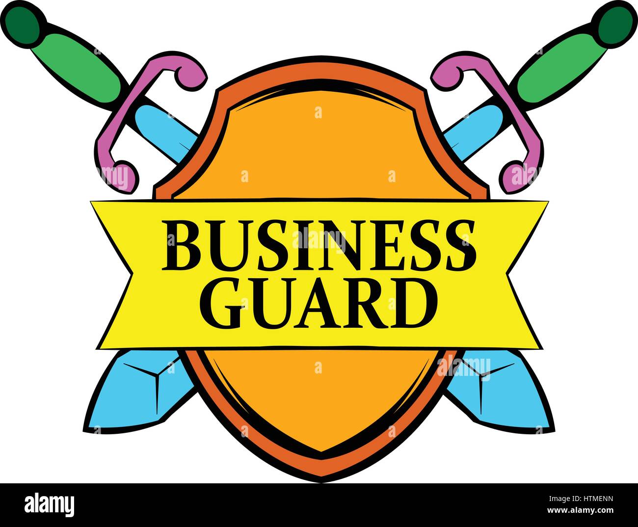 Cartoon Guard High Resolution Stock Photography and Images - Alamy