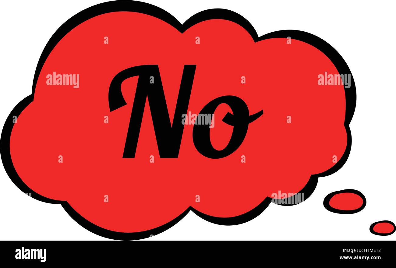 No in cloud icon Stock Vector Images - Alamy