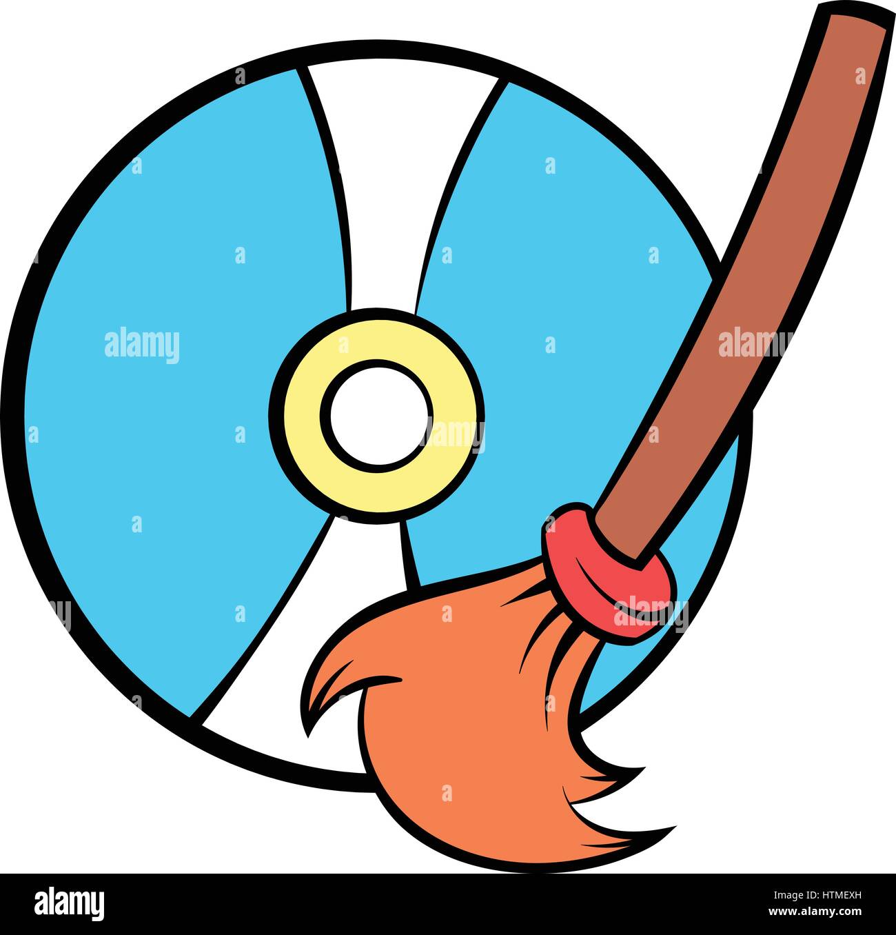 Hard disk drive hdd head laptop pc data surface file Stock Vector ...