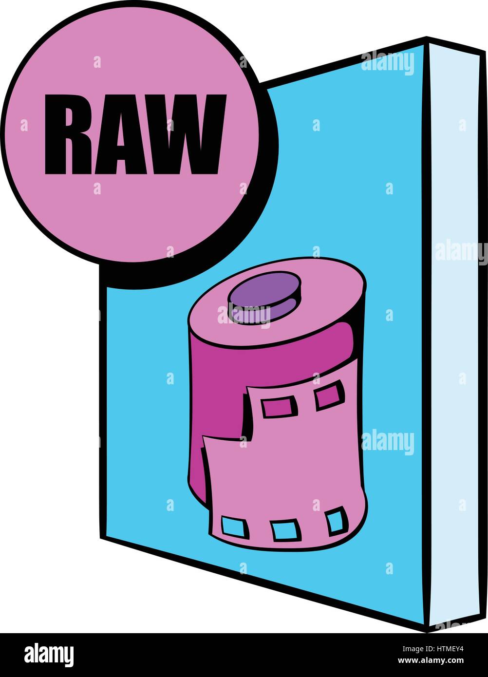 Raw file image Stock Vector Images - Alamy