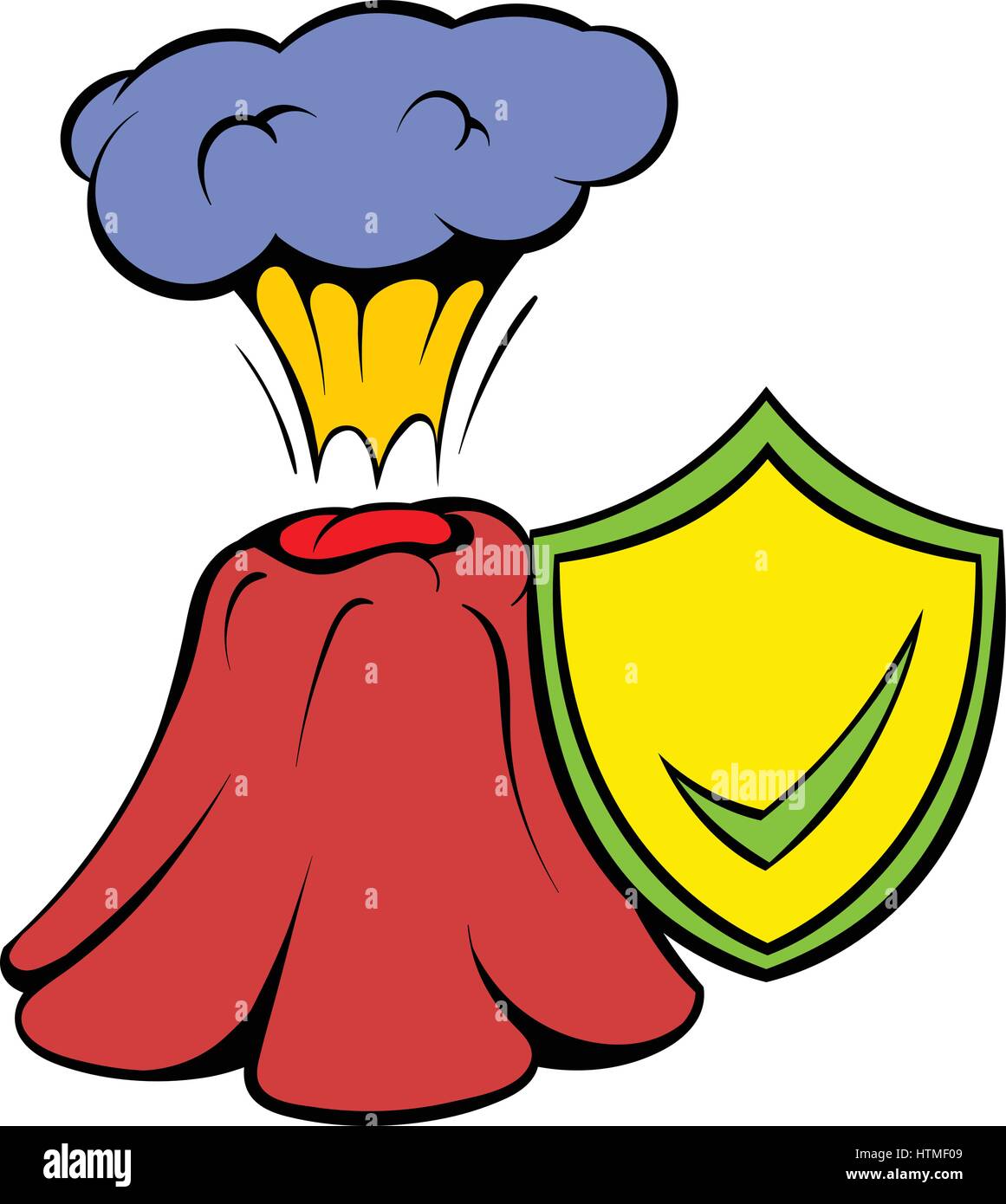 Shield Volcano Animation