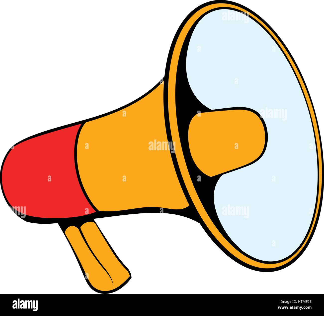 Megaphone icon cartoon Stock Vector Image & Art - Alamy