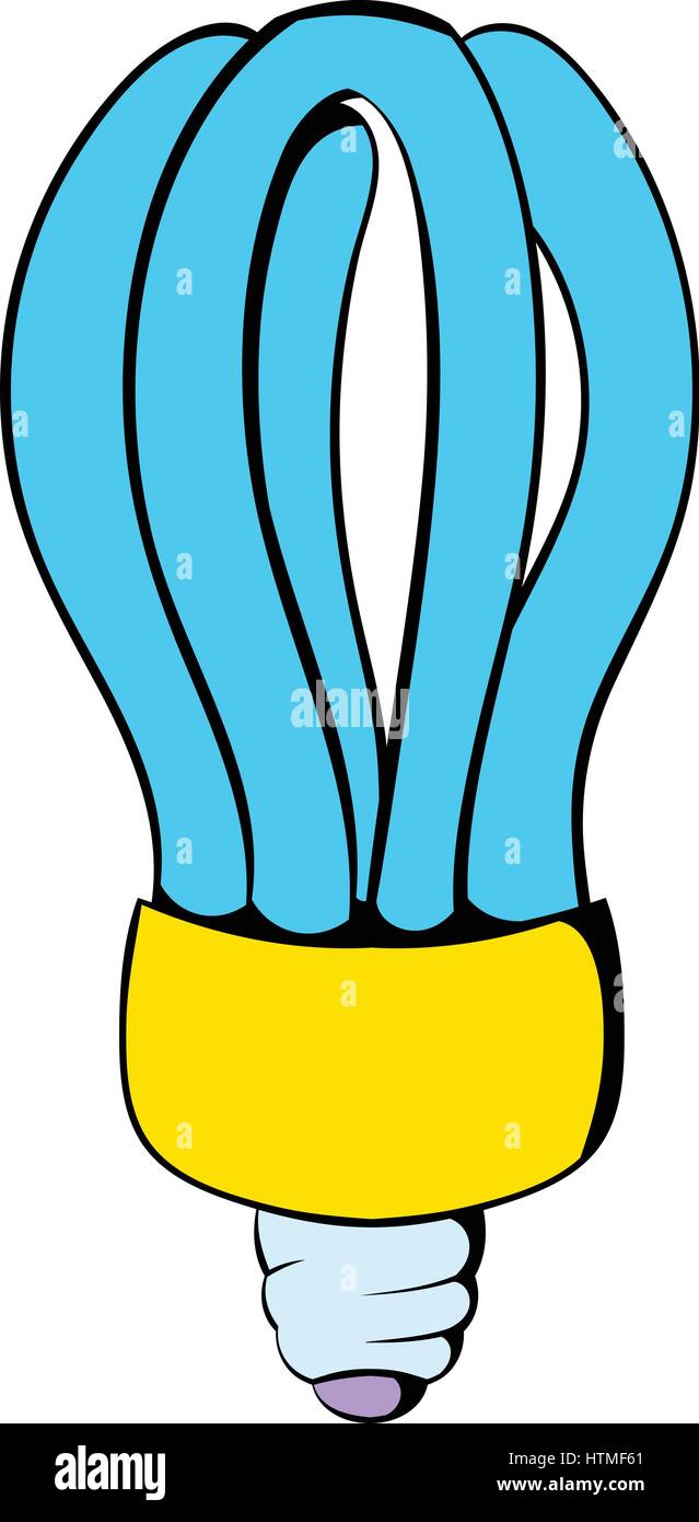 Fluorescence lamp icon cartoon Stock Vector Image & Art - Alamy