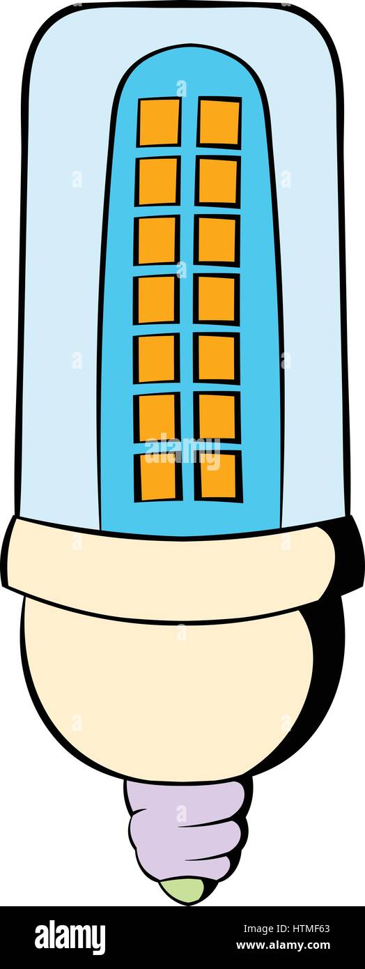 Compact led bulb Stock Vector Images - Alamy