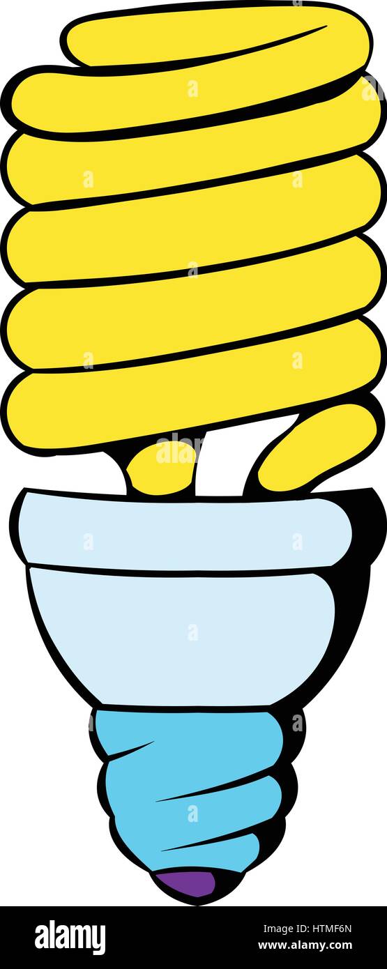 Fluorescence lamp icon cartoon Stock Vector Image & Art - Alamy