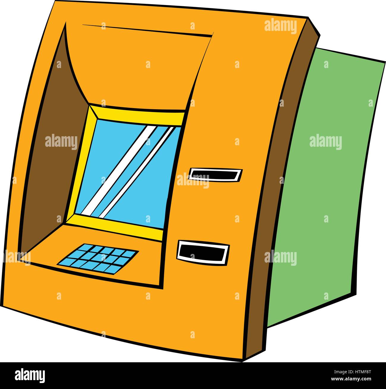 ATM icon cartoon Stock Vector Image & Art - Alamy