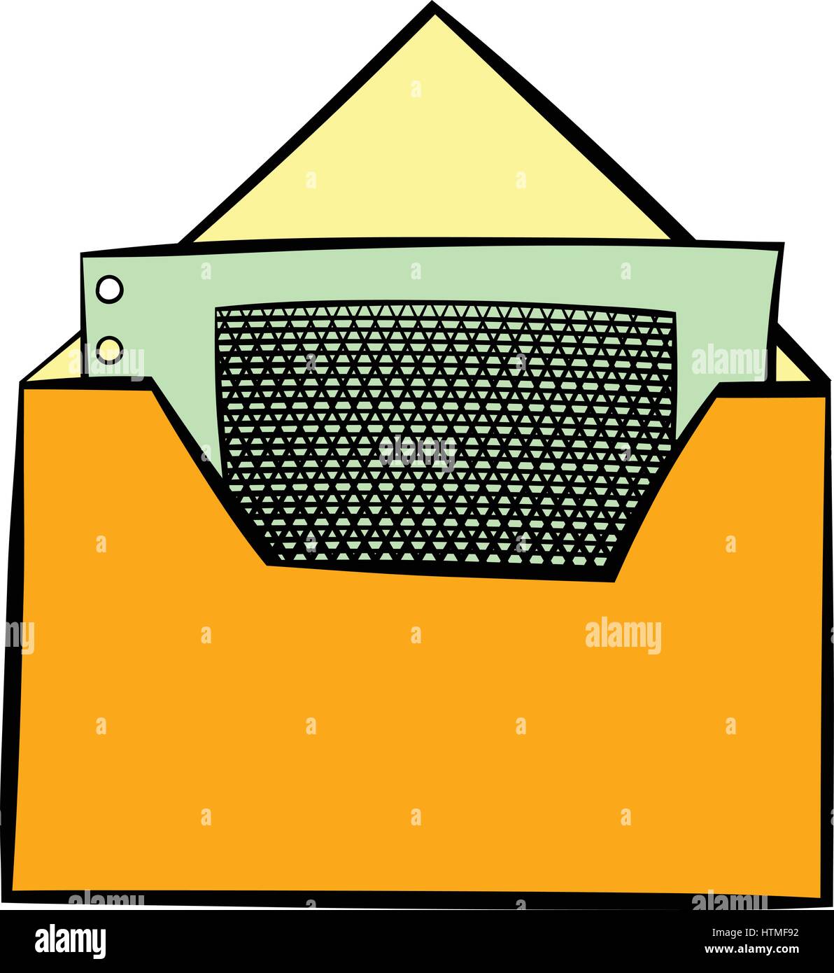 The opened money come in Stock Vector Images - Alamy