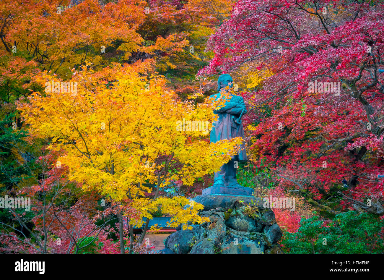 nikko a small town to the north of Tokyo, in Tochigi Prefecture Stock ...