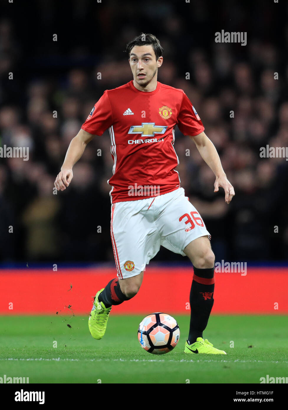 Manchester United's Matteo Darmian during the Emirates FA Cup, Quarter ...
