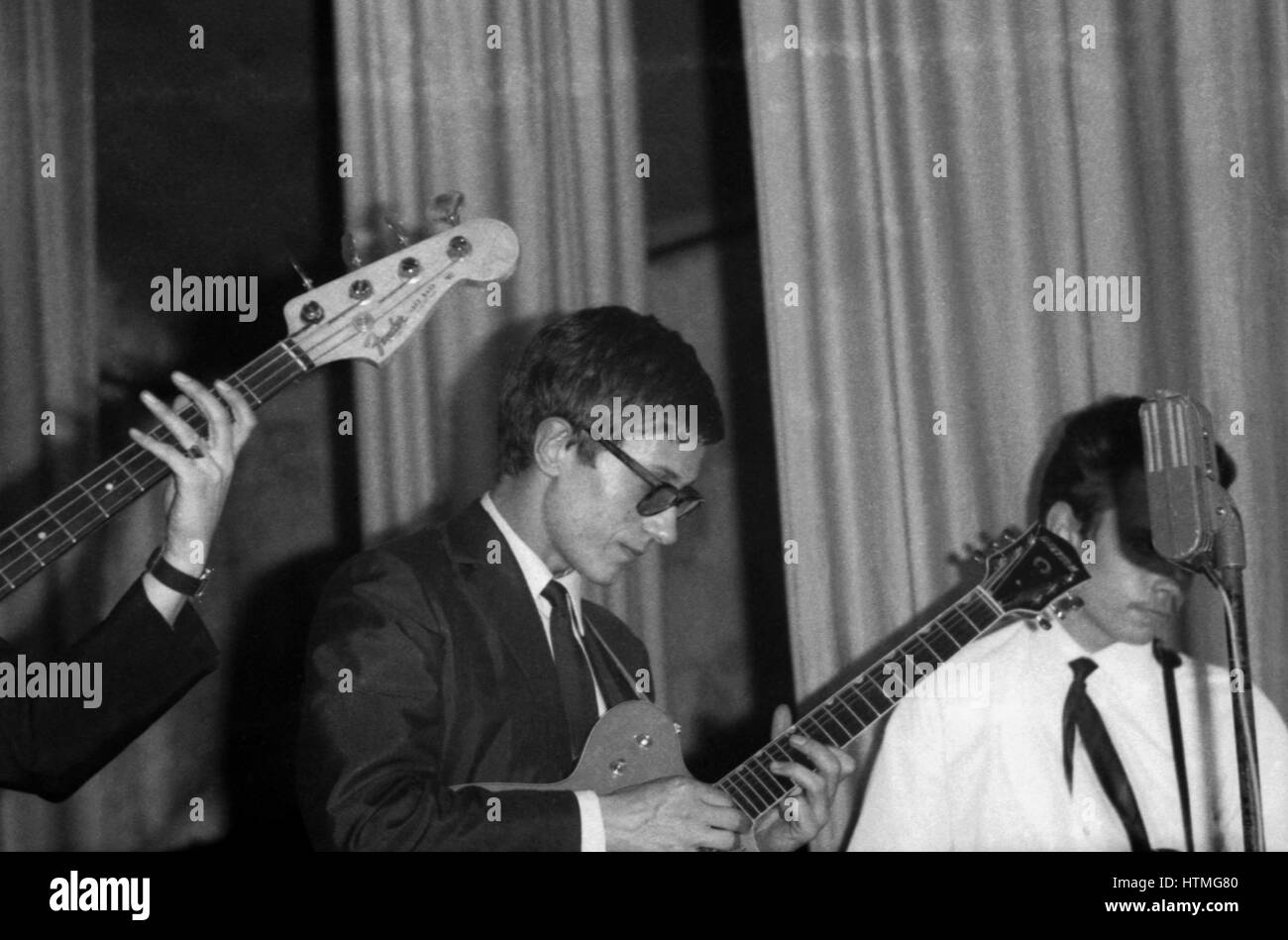 French singer Jacques Dutronc performing near Paris for a charity ...