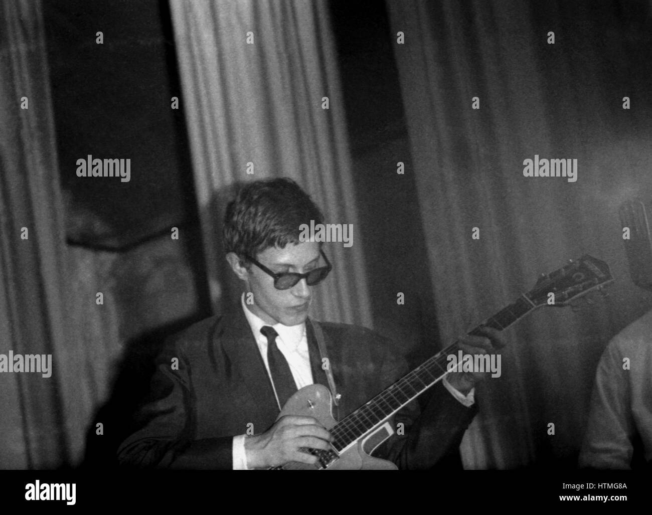 French singer Jacques Dutronc performing near Paris for a charity ...