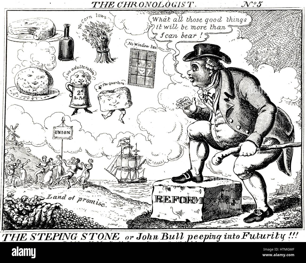 Land reform cartoon hi-res stock photography and images - Alamy