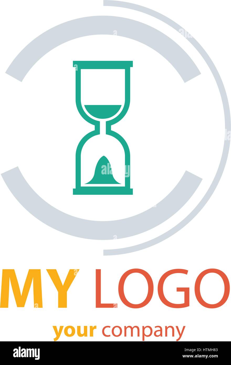 hourglass logo vector Stock Vector Image & Art - Alamy