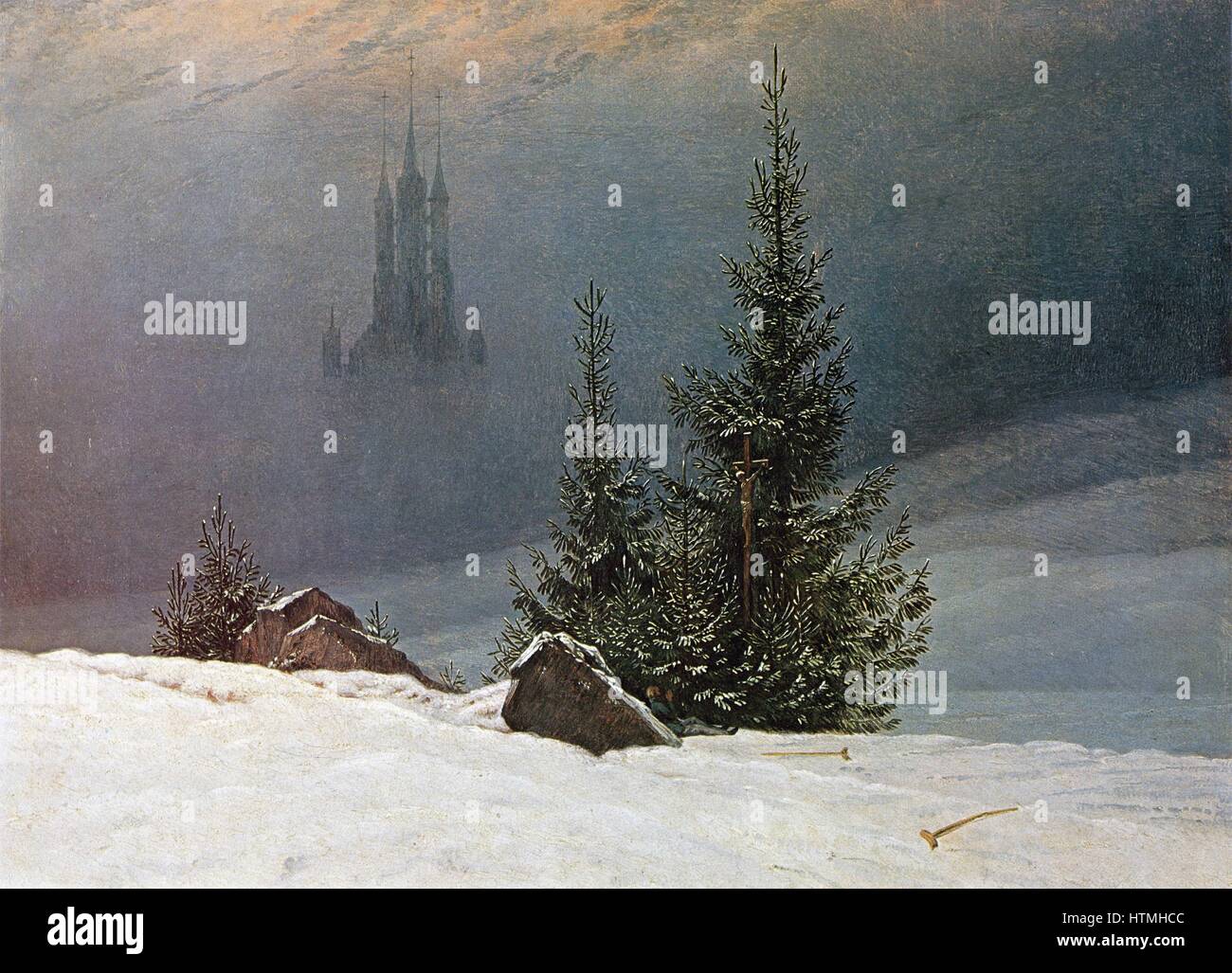 Caspar david friedrich painting hi-res stock photography and images - Alamy