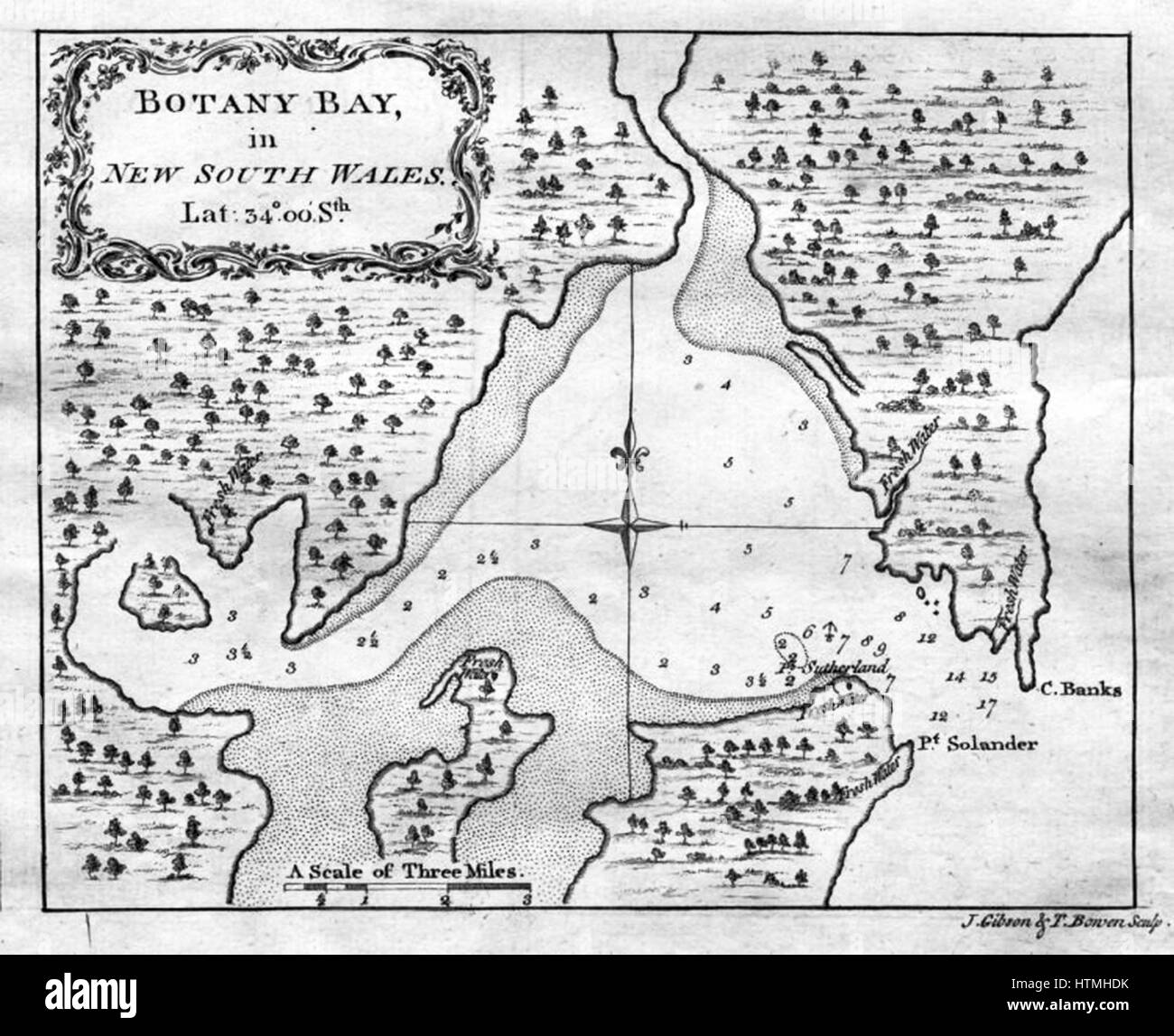 John gibson map Black and White Stock Photos & Images - Alamy