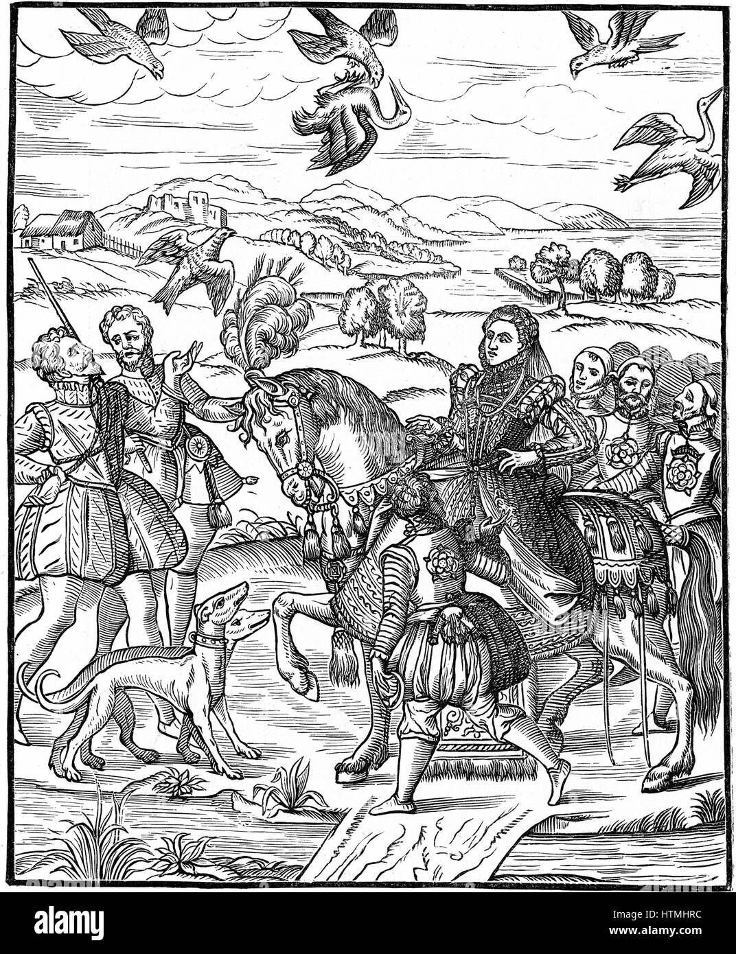 Elizabeth I (1533-1603) Queen of England and Ireland from 1558 ...