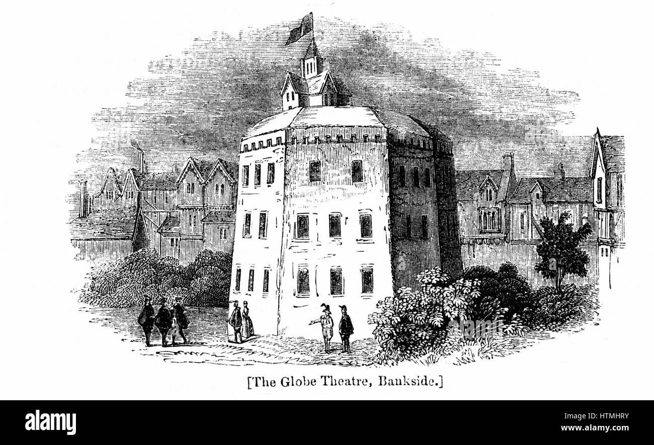 Globe Theater Drawing
