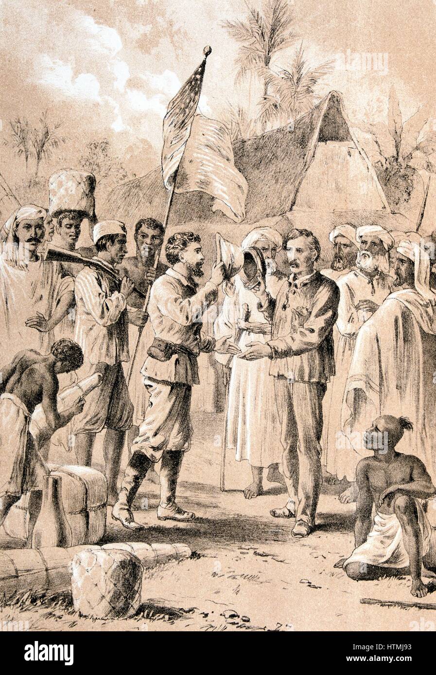 Dr Livingstone, I presume? The historic meeting between Henry Morton Stanley (1841-1904) Welsh ...