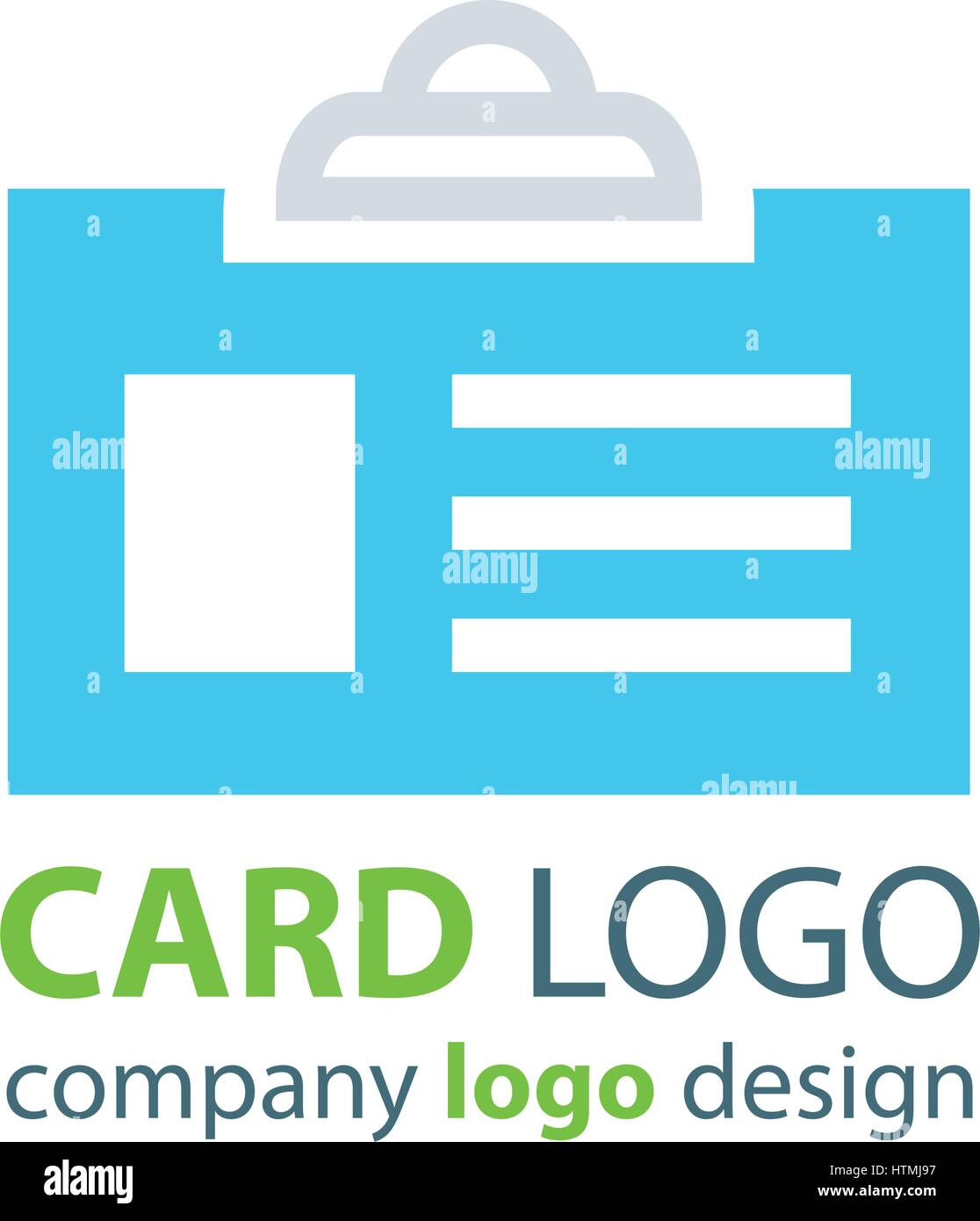 Card logo design hi-res stock photography and images - Alamy