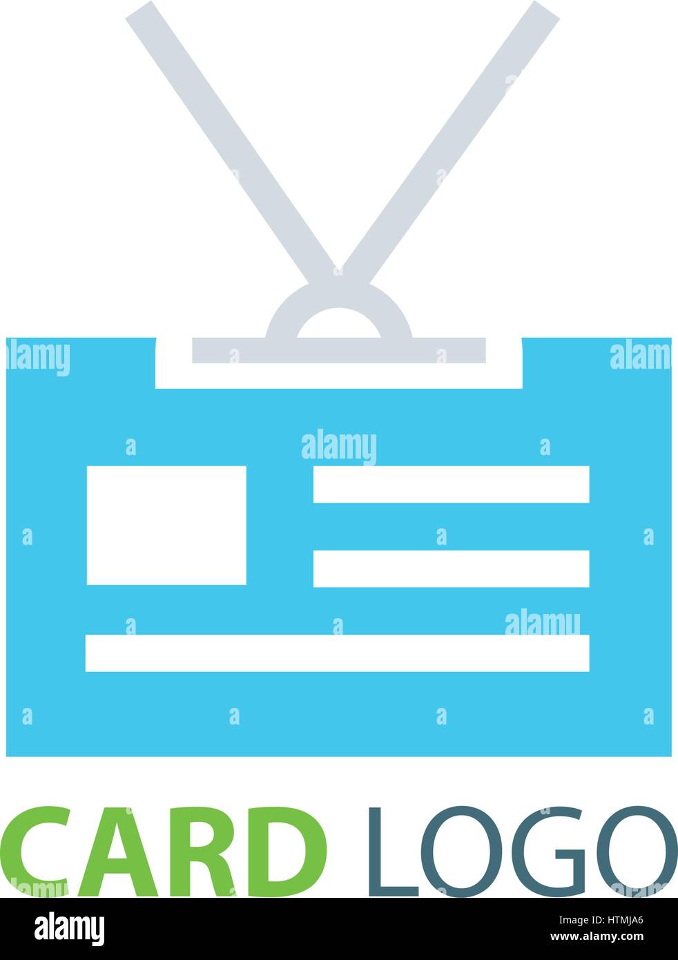 Card logo blue color hi-res stock photography and images - Alamy