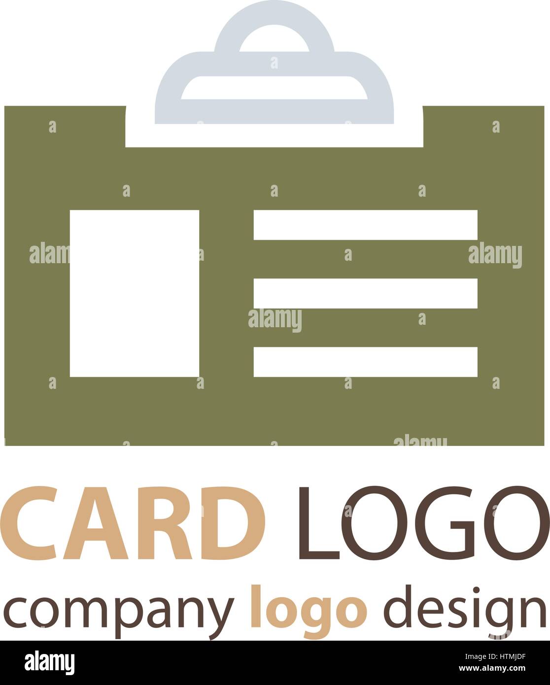 card logo design green color Stock Vector Image & Art - Alamy