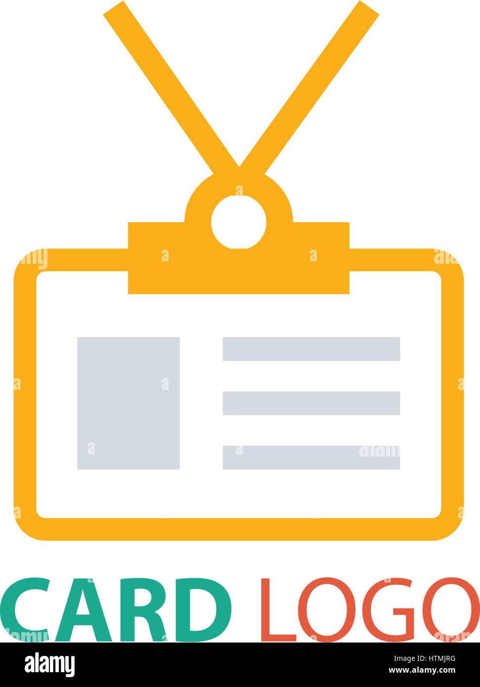 Card logo vector orange hi-res stock photography and images - Alamy