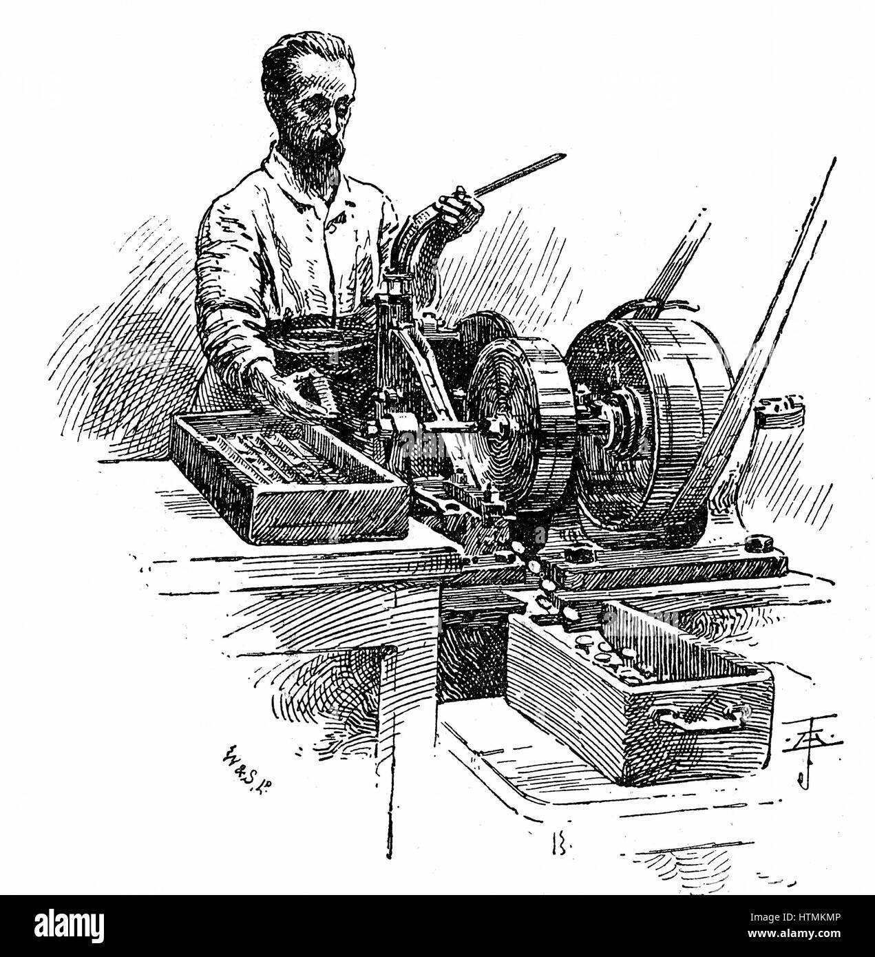 Milled edges Cut Out Stock Images & Pictures - Alamy