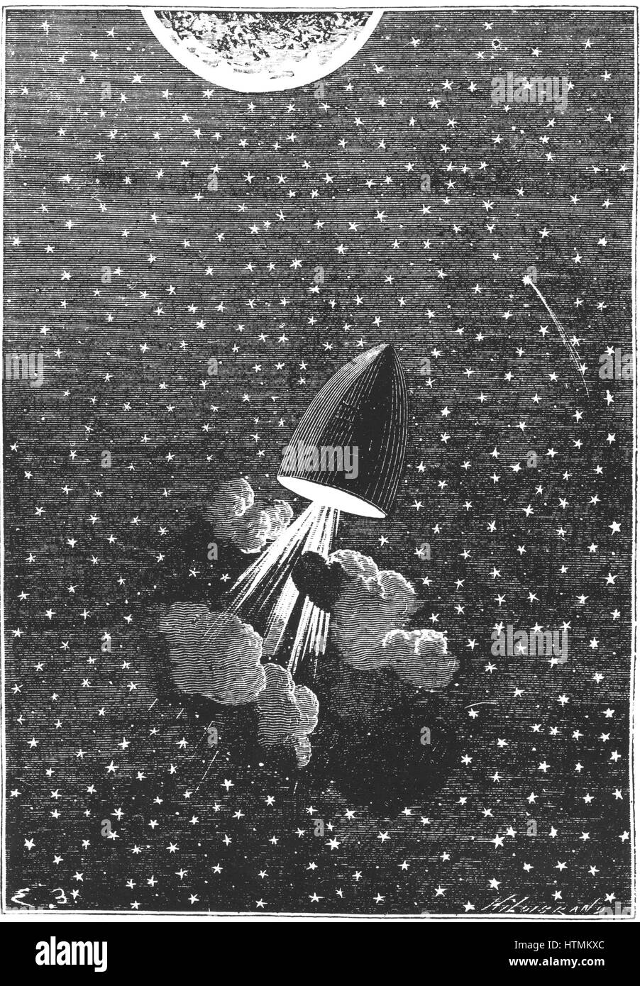 Landing capsule Black and White Stock Photos & Images - Alamy