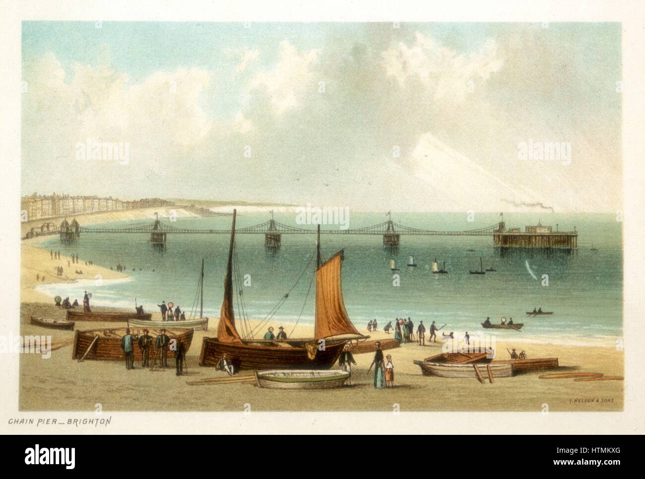 The chain pier brighton hi-res stock photography and images - Alamy