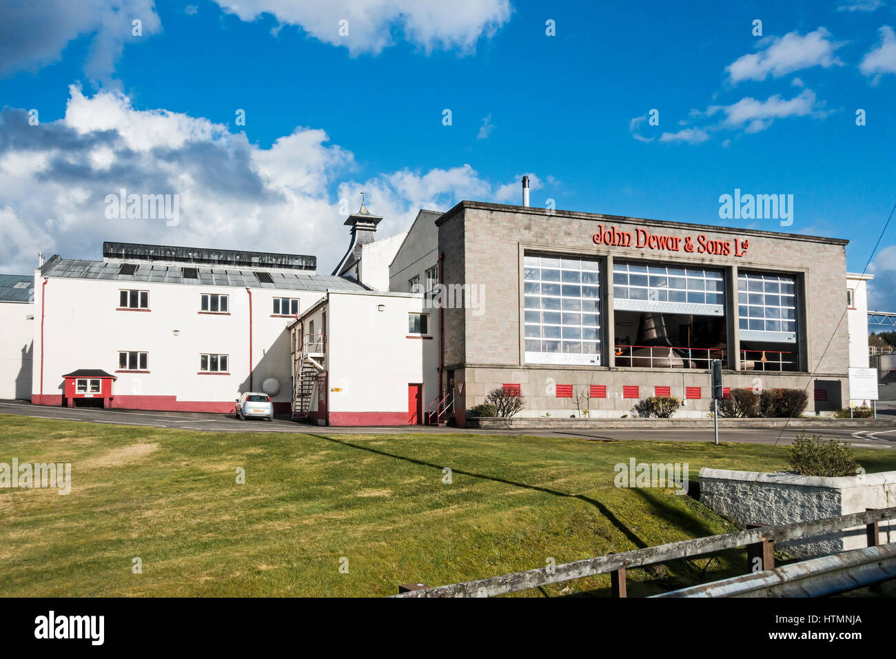 Craigellachie Whisky Distillery in Craigellachie Moray Scotland Stock ...