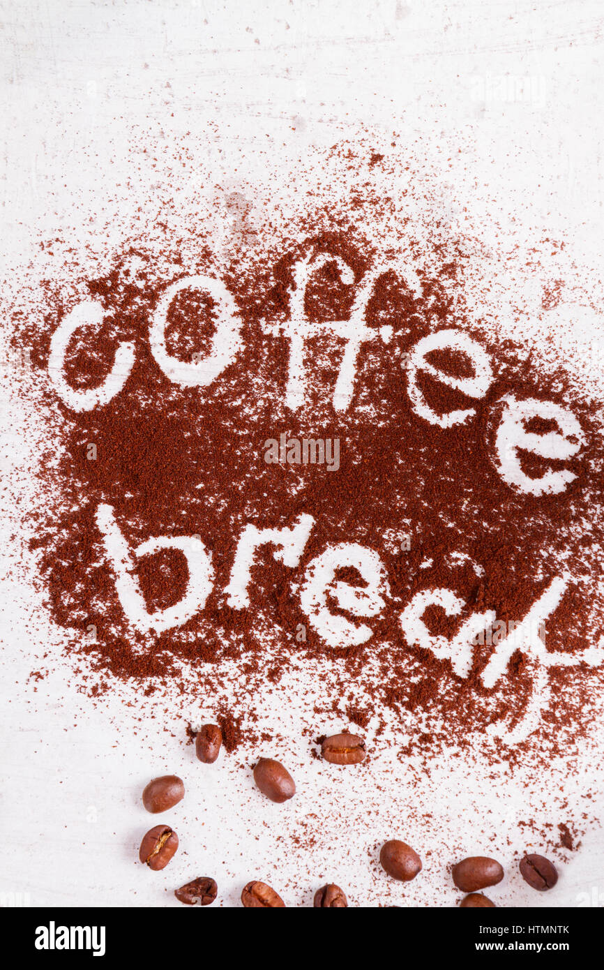 coffee break concept Stock Photo - Alamy