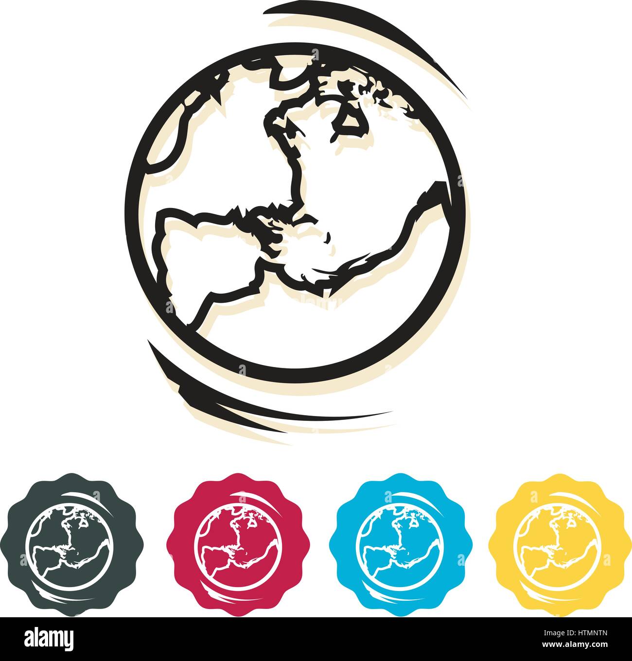 File image globe Stock Vector Images - Alamy