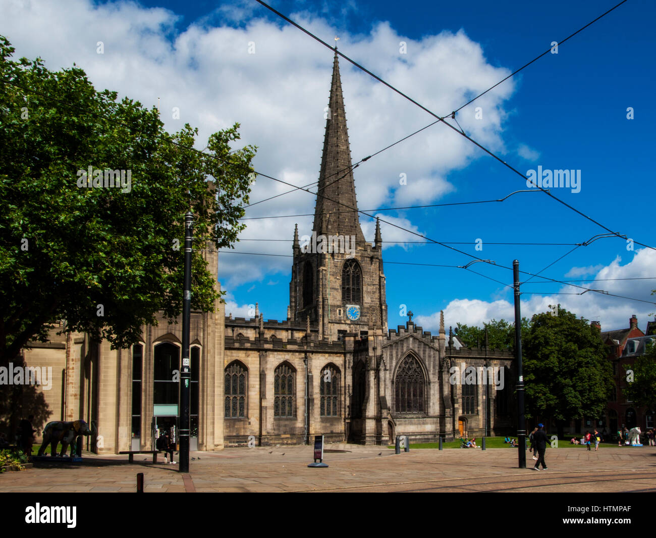 Sheffield cathedral stained glass hi-res stock photography and images ...