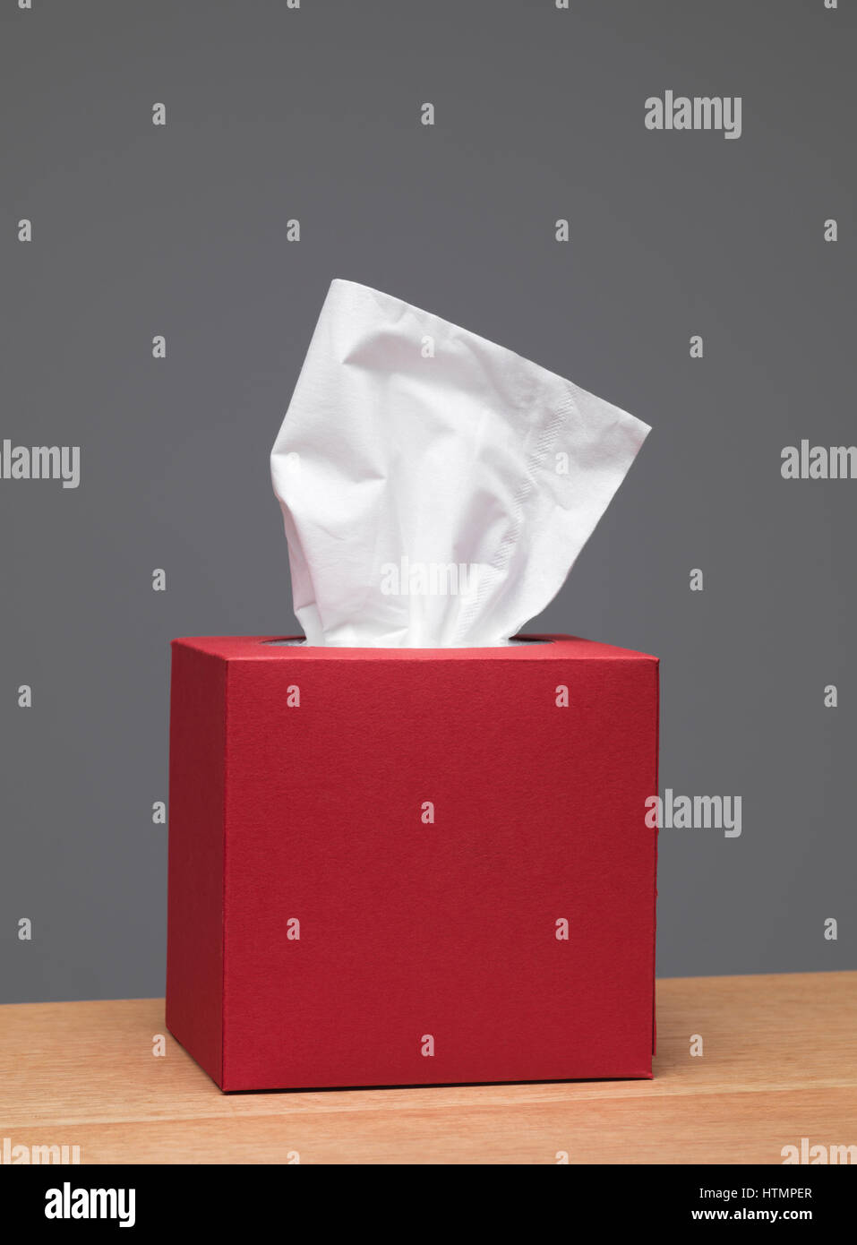 Tissue box on a sideboard Stock Photo - Alamy