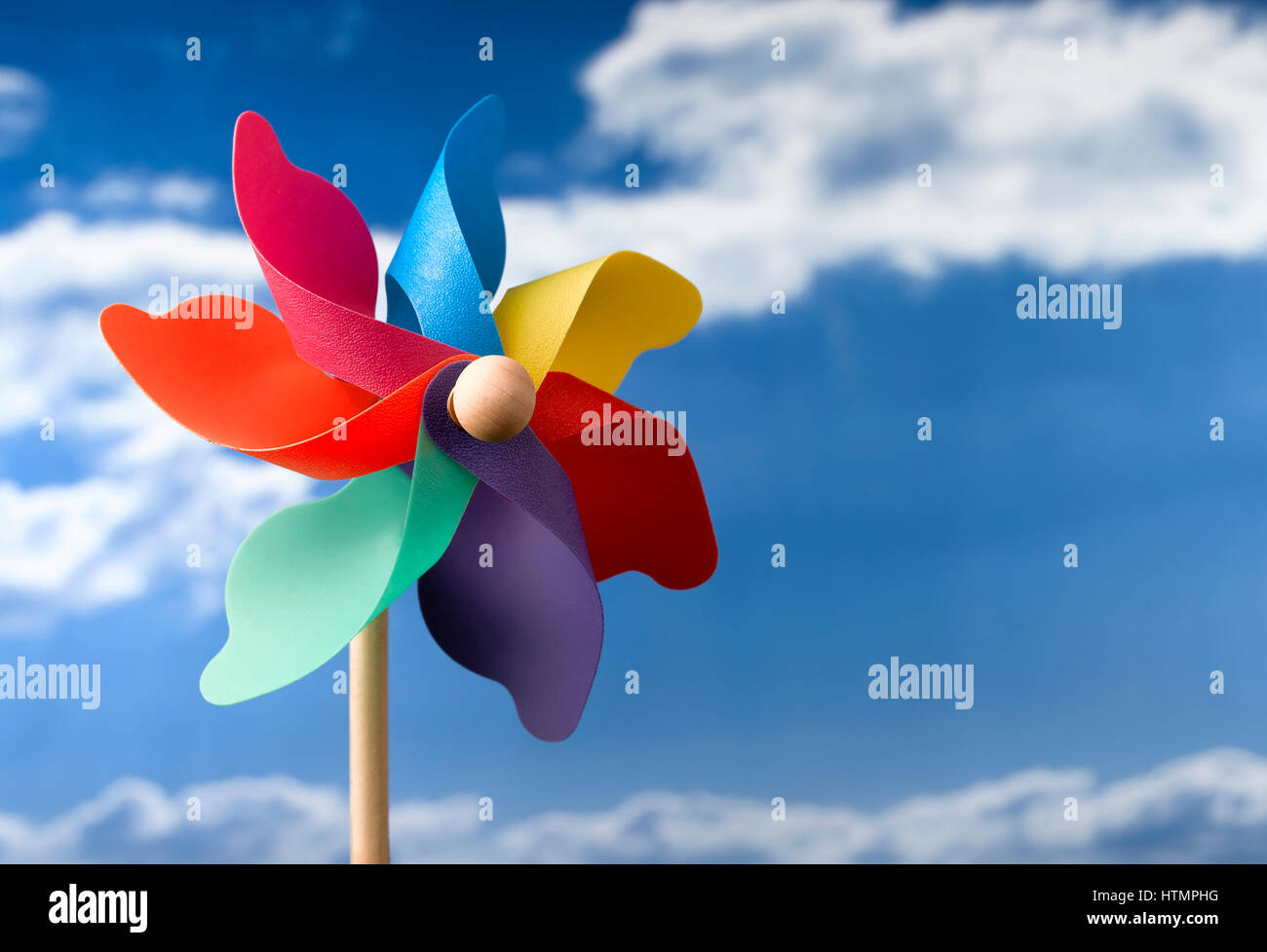Pinwheel in the sky Stock Photo - Alamy