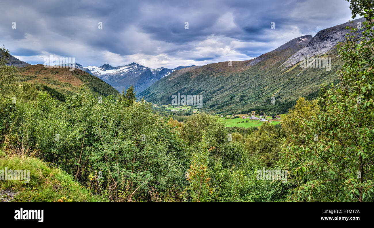 The Sunnmore Alps in Norway Stock Photo - Alamy