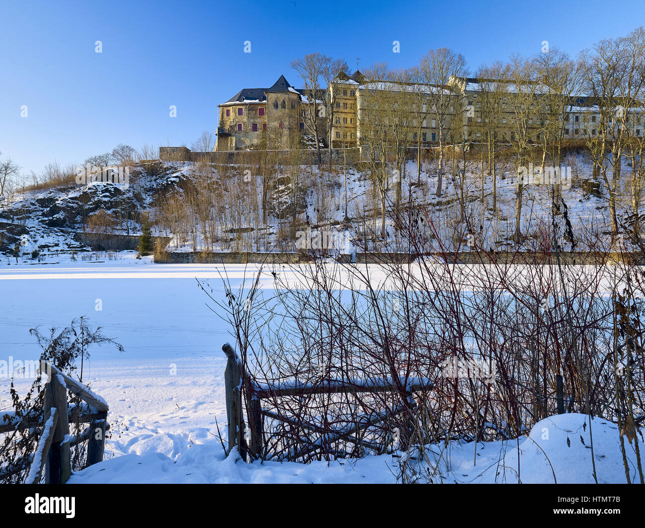 Voigtsberg castle in oelsnitz hi-res stock photography and images - Alamy