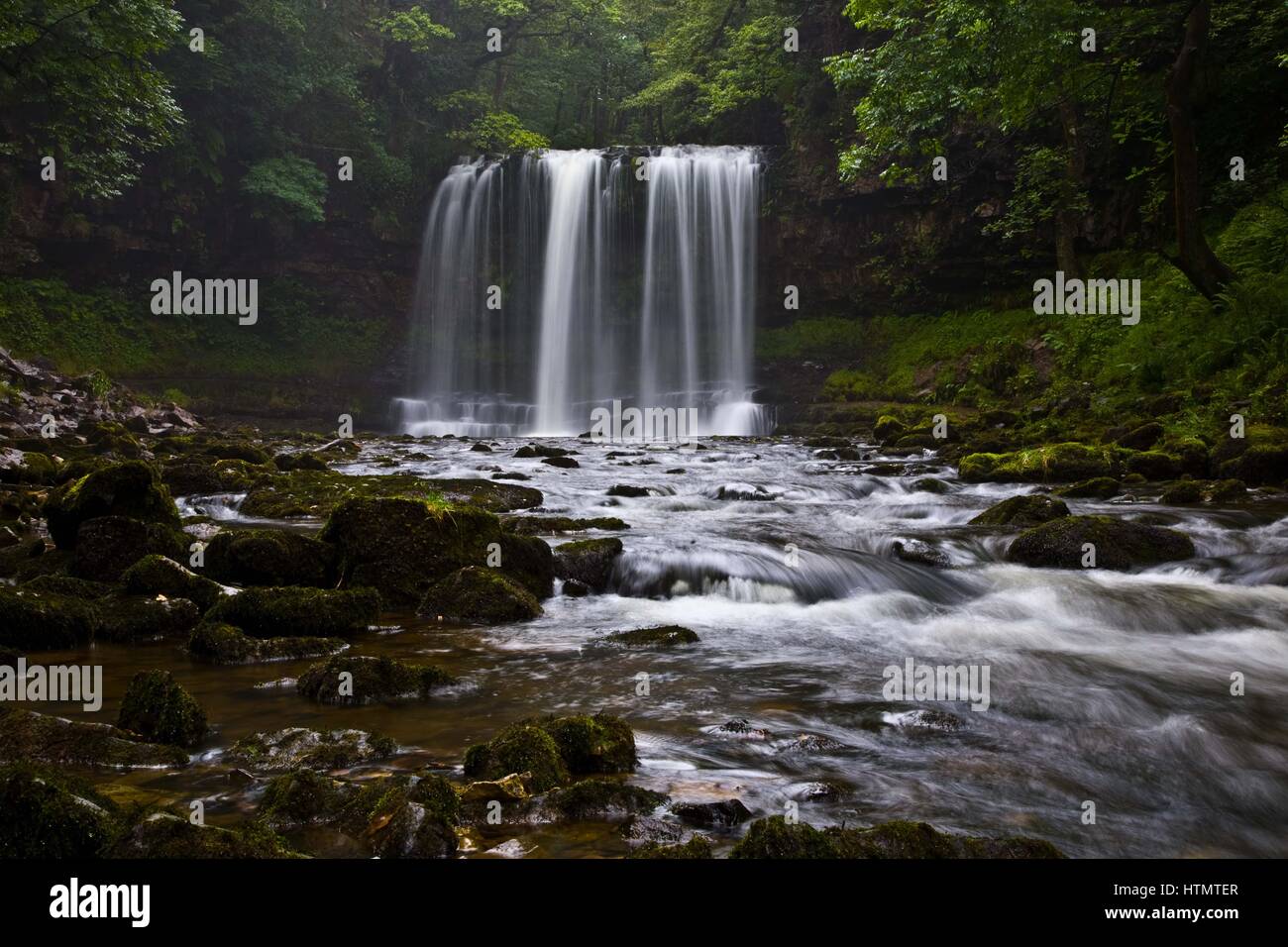 Sgwd Ddwli. Waterfall Stock Photo - Alamy