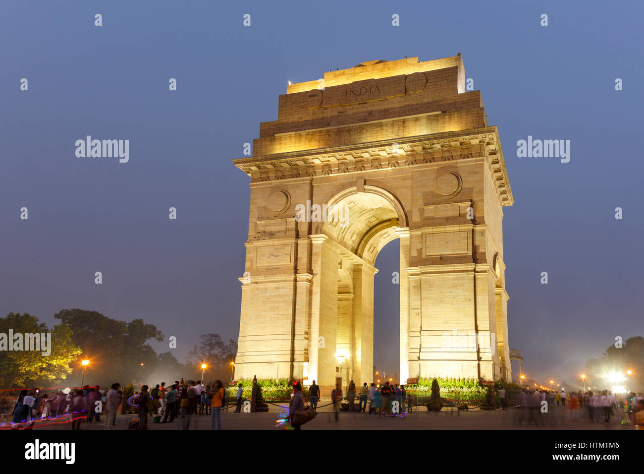The India Gate, New Delhi, Delhi, India Stock Photo - Alamy