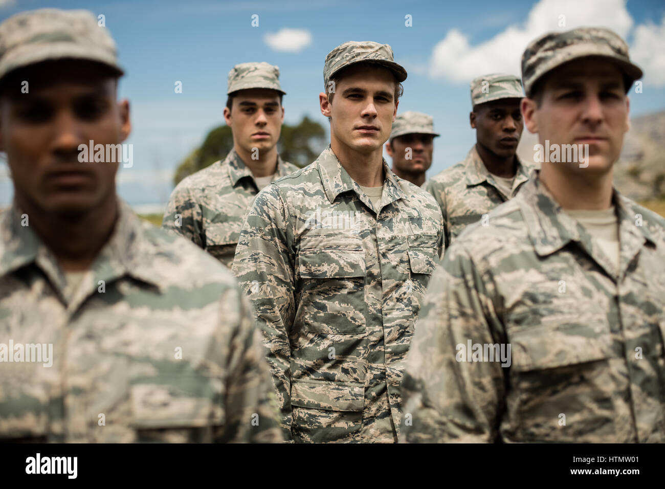 American soldiers in rest camp hi-res stock photography and images - Alamy