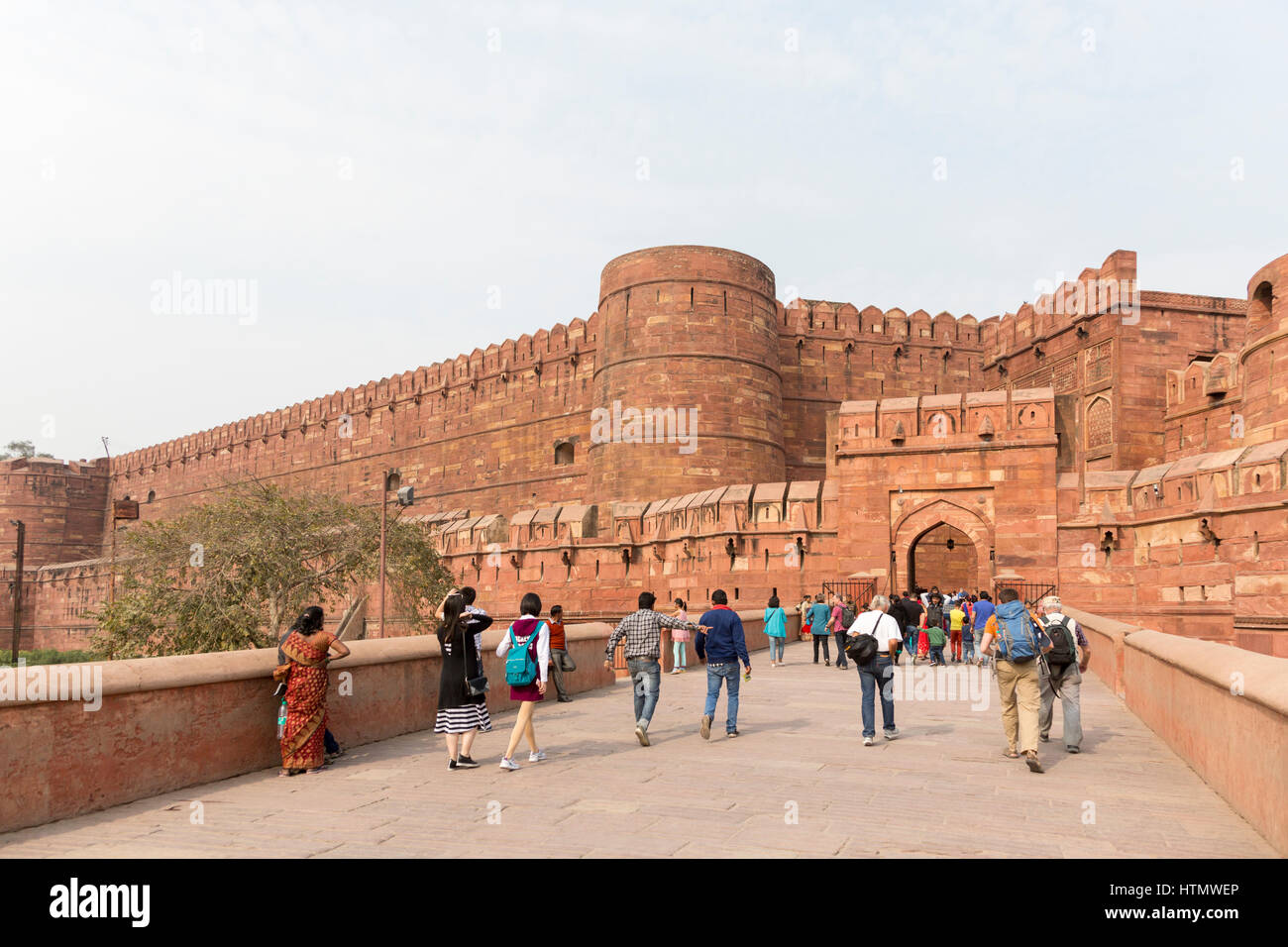 Argra Fort, India Stock Photo - Alamy