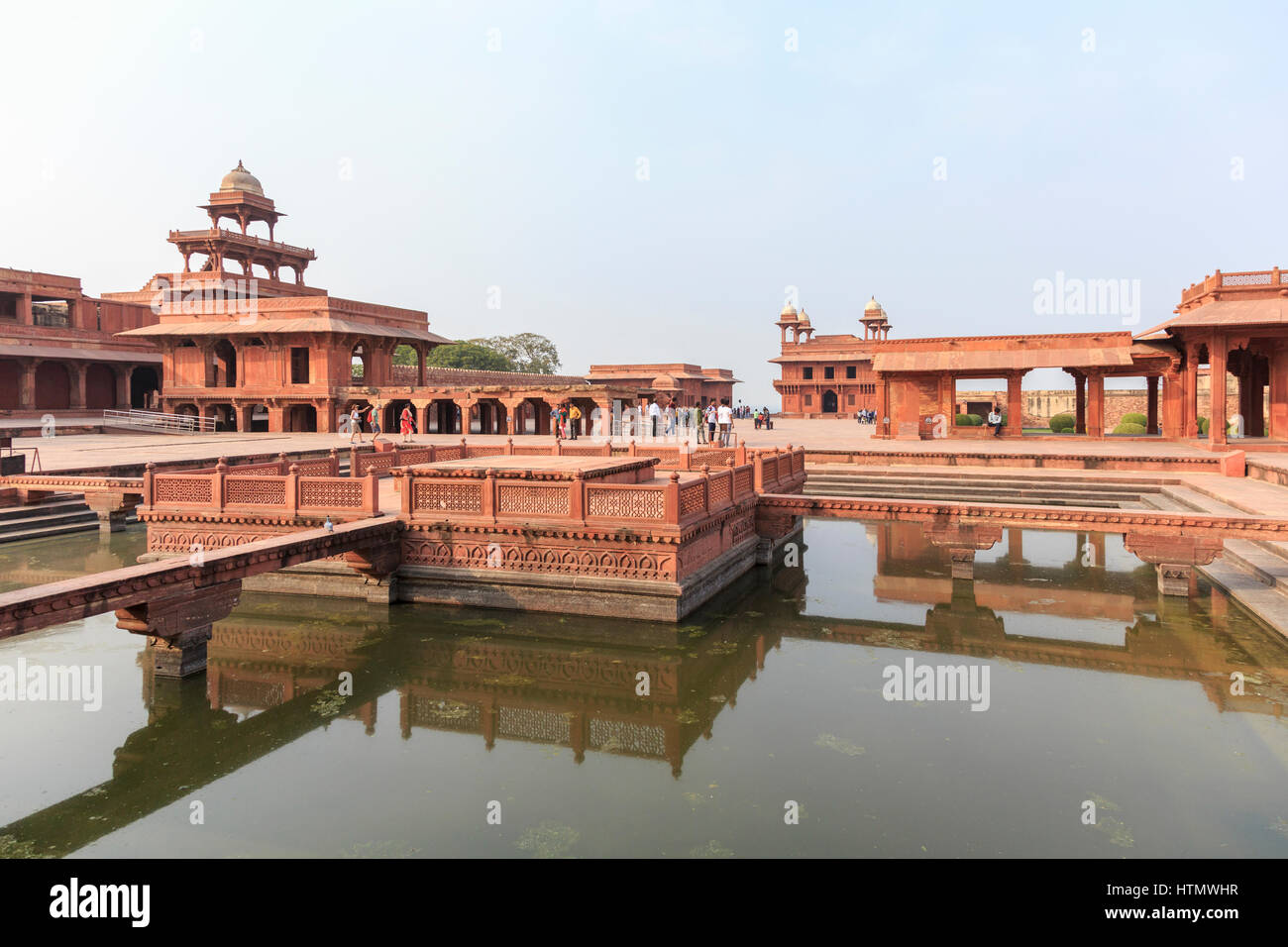 Panch Mahal or five-storey palace, Royal Palace, Fatehpur Sikri, Uttar ...