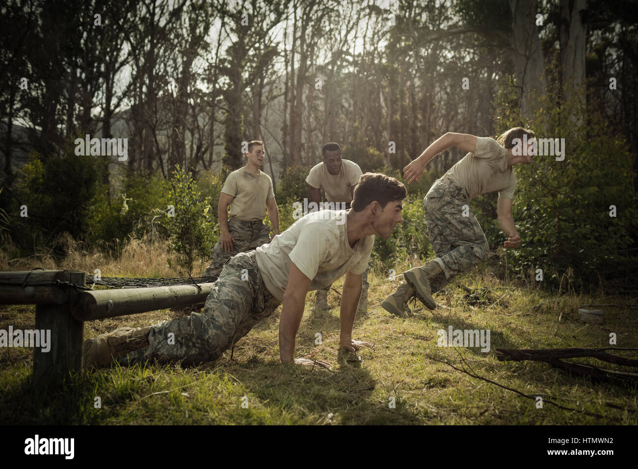 Crawling Under Net High Resolution Stock Photography and Images - Alamy