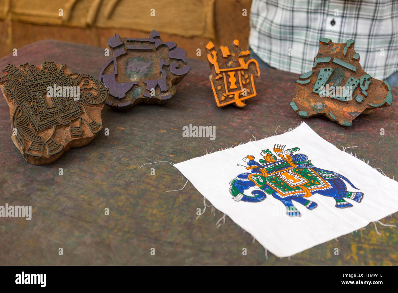 Woodblock printing hi-res stock photography and images - Alamy